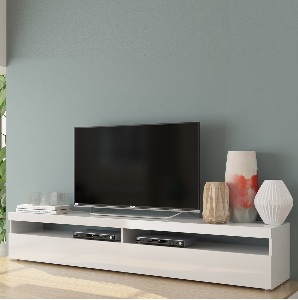 BURRATA TV Stand 78.7 inch TV Stand, Multiple Finishes – Furniture.Agency