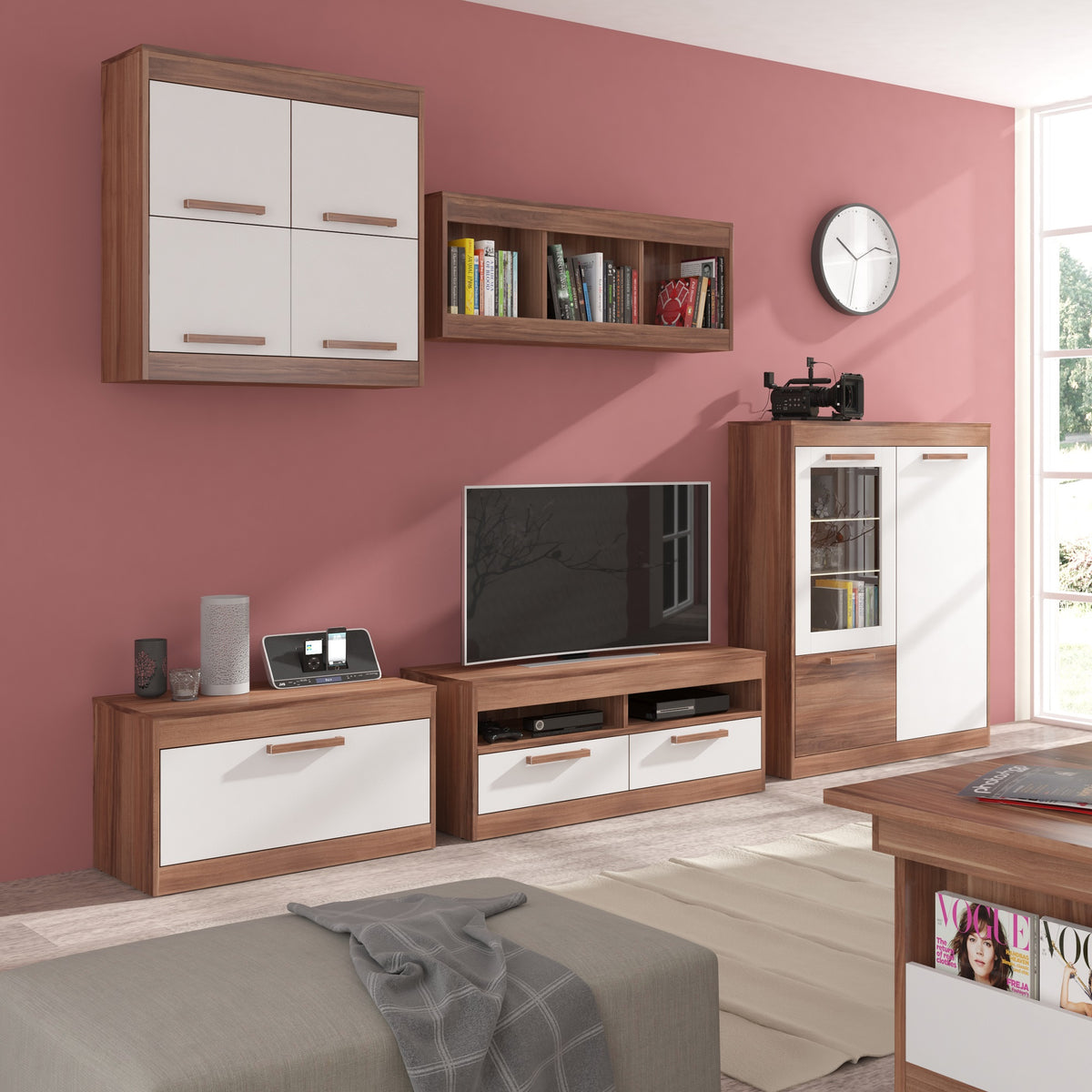 Maximus 5-piece TV Set, Multiple Finishes – Furniture.Agency